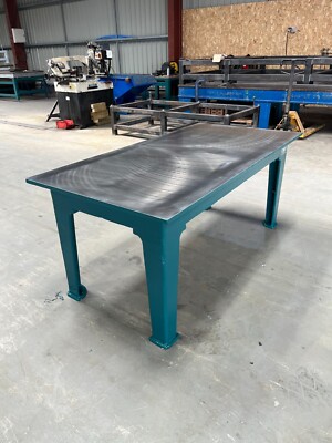 6ft X 3ft ENGINEERS CAST IRON SURFACE TABLE MARKING OUT WELDING UK ...