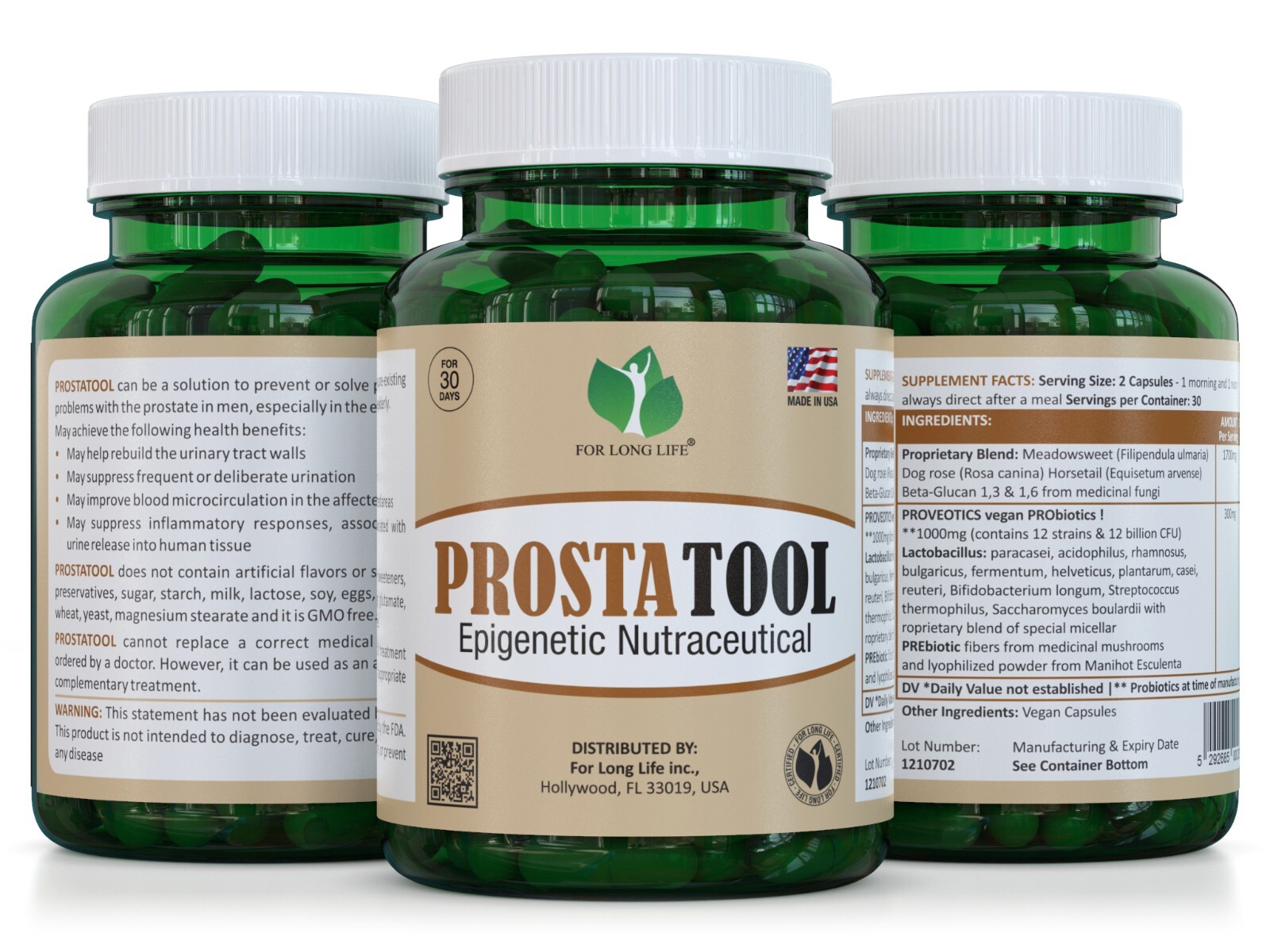 PROSTA Health Supplement – Saw Palmetto & Herbal Extracts for Urinary ...