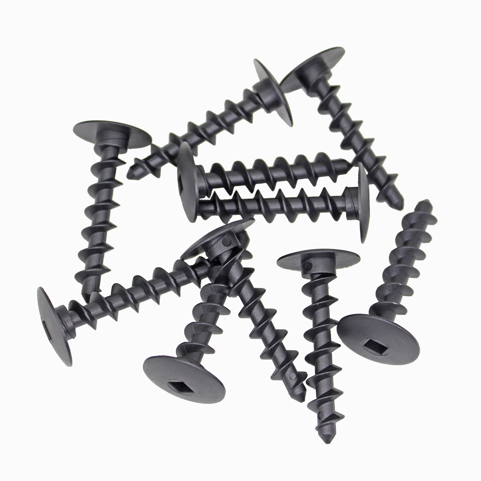 10 Bumper Fascia Nylon Screws For GM 25705182 Cadillac Chevrolet GMC | eBay