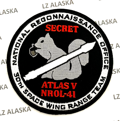 USSF 30th SPACE WING NROL-41 MISSILE LAUNCH RANGE TEAM PATCH ATLAS V ...