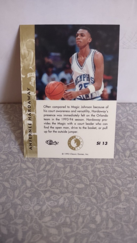 1993-94 Classic Sudden Impact Anfernee Penny Hardaway Rookie #SI13 | eBay