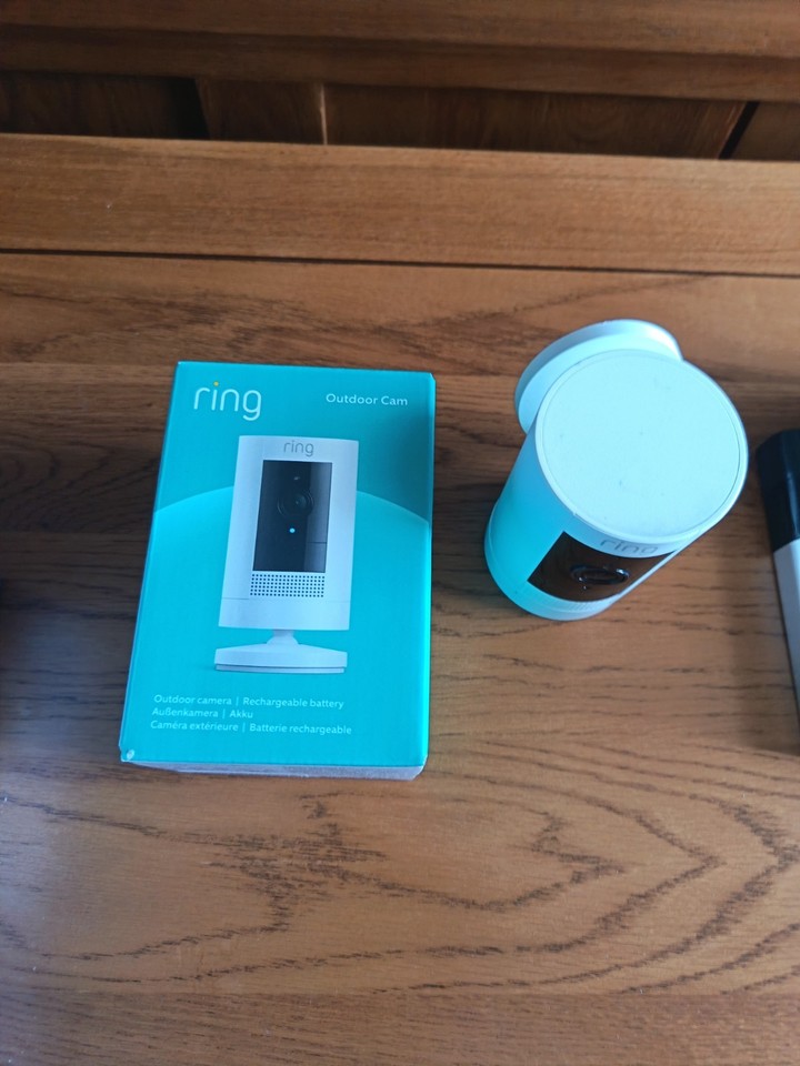 Ring Battery Door Bell and Ring Battery Outdoor Camera Security Camera ...