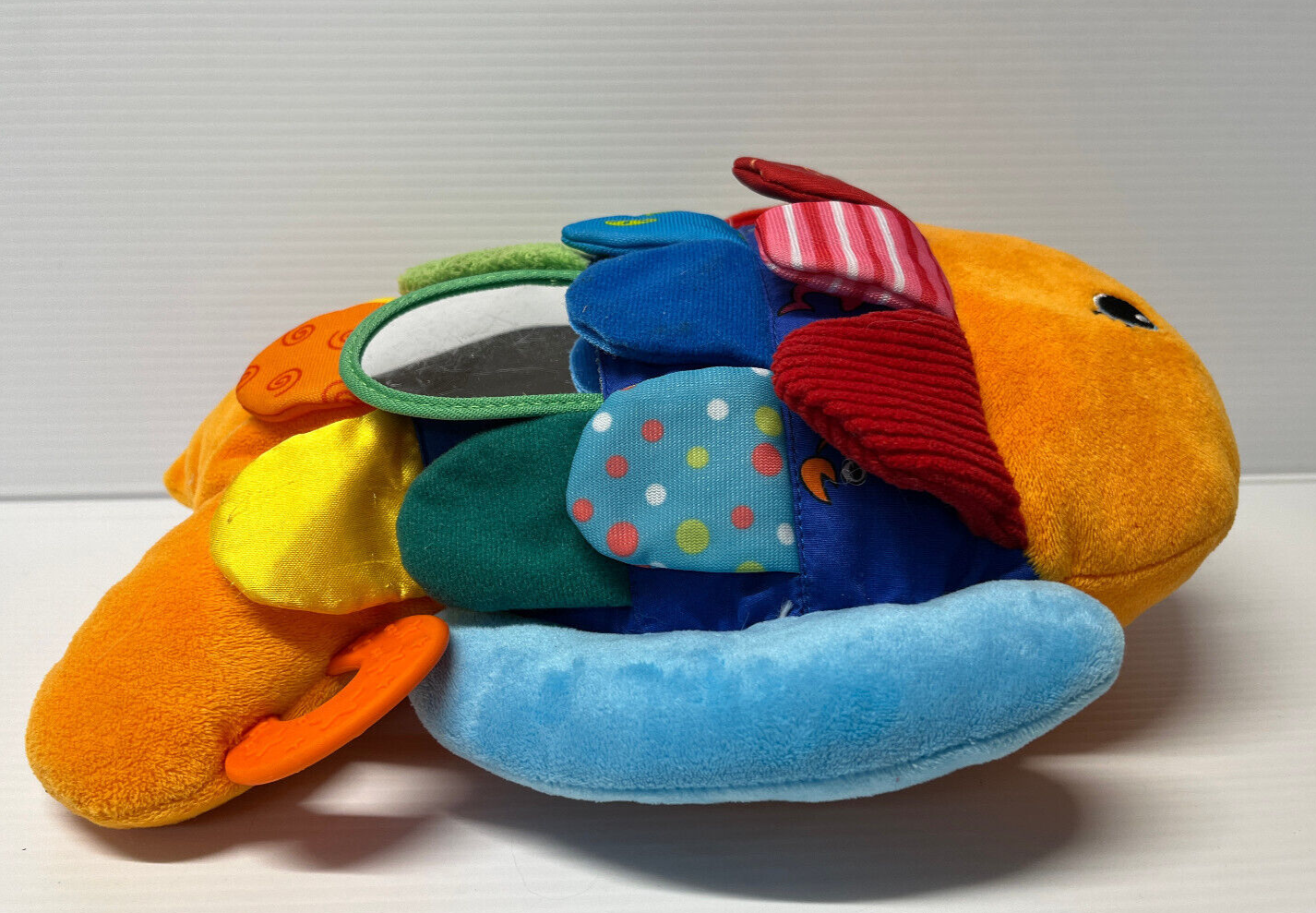 Melissa and Doug Flip Fish Plush K's Kids Baby Sensory Learning Crinkle ...