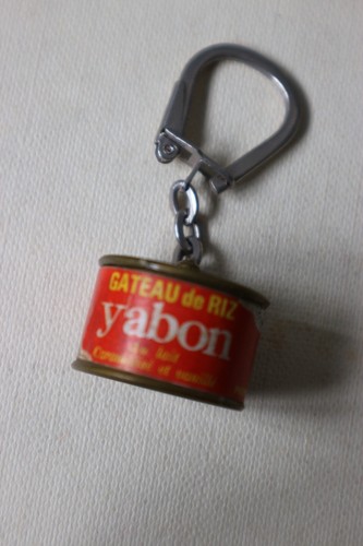 ancien porte cle publicitaire collection conserve GATEAU DE RIZ YABON ...