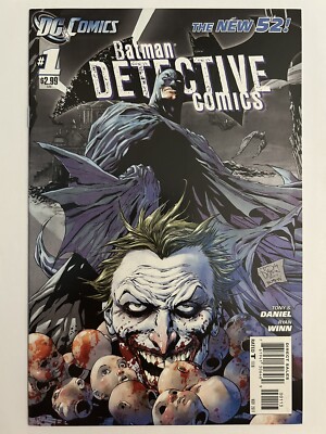 Batman DETECTIVE COMICS New 52 #1 DC 2011 3rd Print VARIANT 1st ...