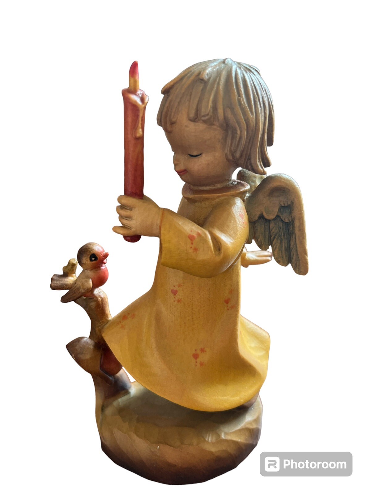 Anri Lighting The Way Fernandez Angel Italy 6.5 inch woodcarving | eBay