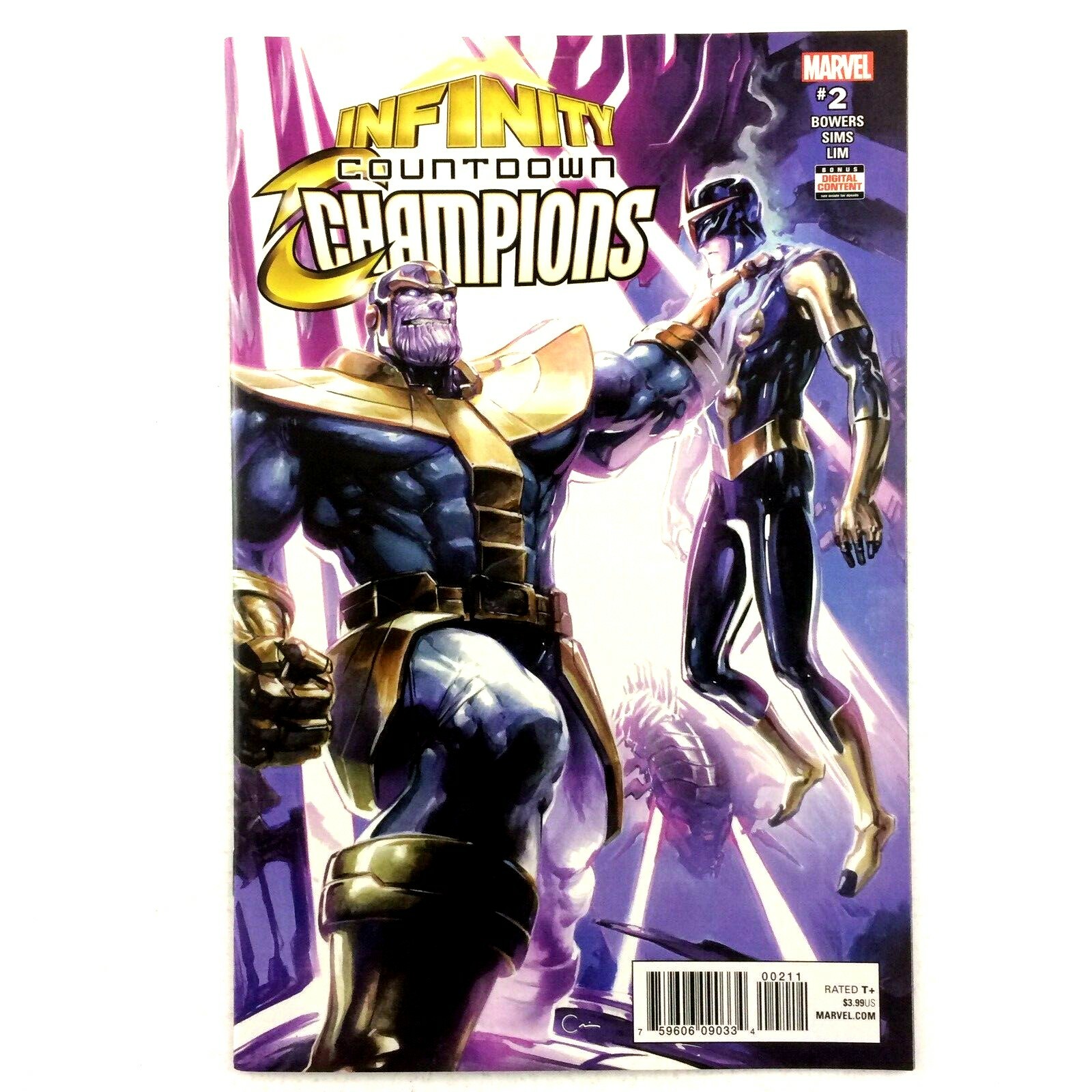 Infinity Countdown: Champions #2 Marvel 2018 NM- Ironheart Ms Marvel ...