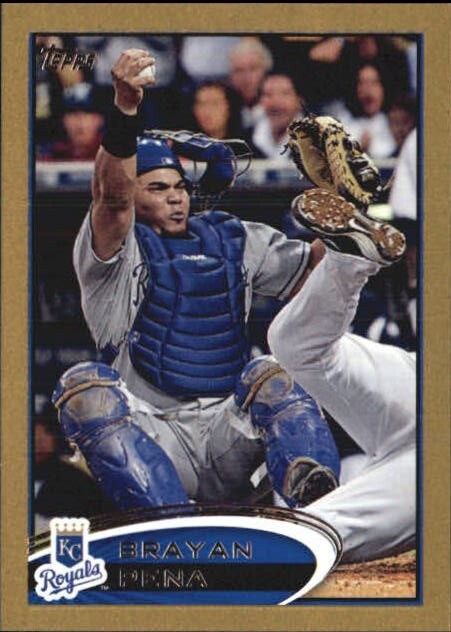 2012 Topps Mini - Gold #296 Brayan Pena /61 for sale online | eBay