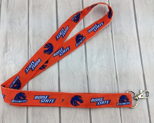 Boise State Lanyard Keys ID Badge Holder College Lanyard Stocking ...