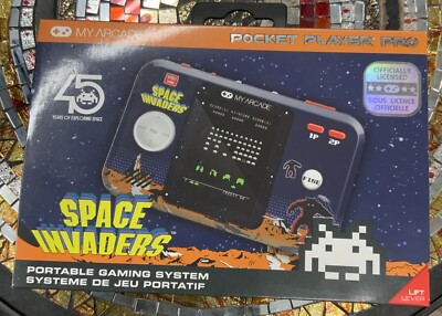 My Arcade Pocket Player Pro Space Invaders, Portable Gaming System | eBay