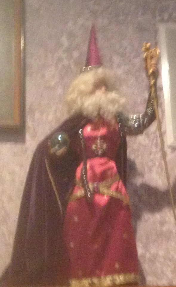 Franklin Mint Merlin Doll(Camelot)--BIIZY77-Original Franklin Mint Box ...