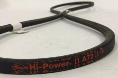 Lot of (10) Gates Hi-Power II A72 Belt | eBay