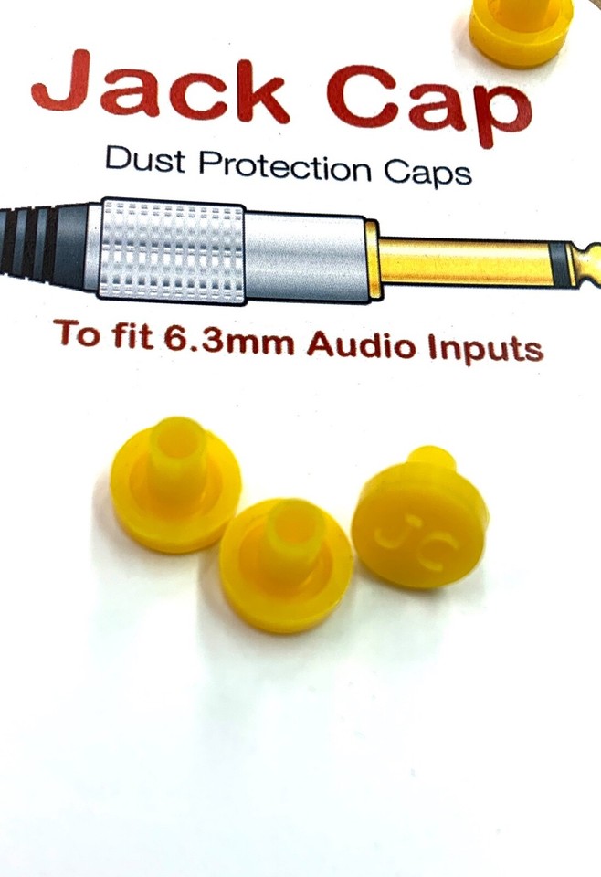 Peavey PV6 Audio Mixer JACKCAP Set,18 x Dust Plug Protection caps 6.3mm ...