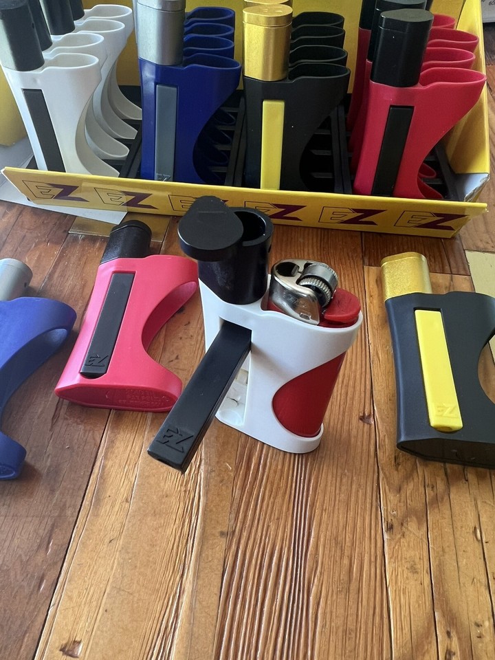 EZ PIPE 2 Set (2) Discreet Tobacco All in One Lighter Pipe smokeless ...