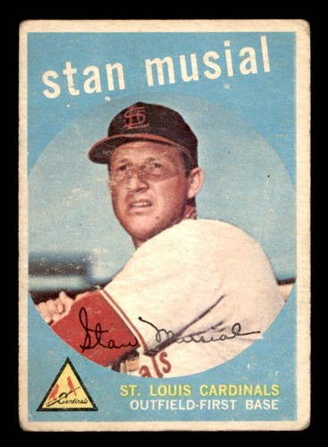 1959 Topps Baseball #150 Stan Musial GD *f1 | eBay