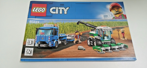 LEGO SET 60223 ORIGINAL INSTRUCTIONS BOOKLET 3 & 4 HARVESTER & SCARE ...