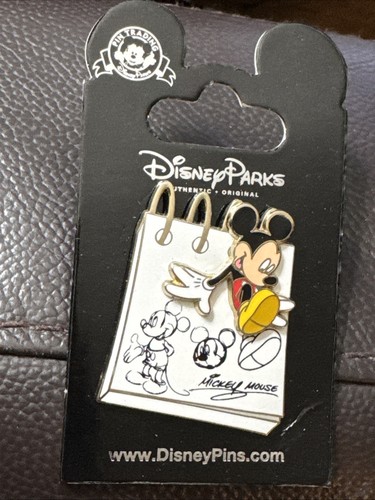 Disney 2008 Mickey 3D Drawing Sketch Pad Pin | eBay