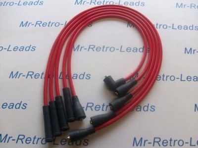 RED 8MM PERFORMANCE IGNITION LEADS WILL FIT LOTUS EXCEL ESPRIT 2.2 ...