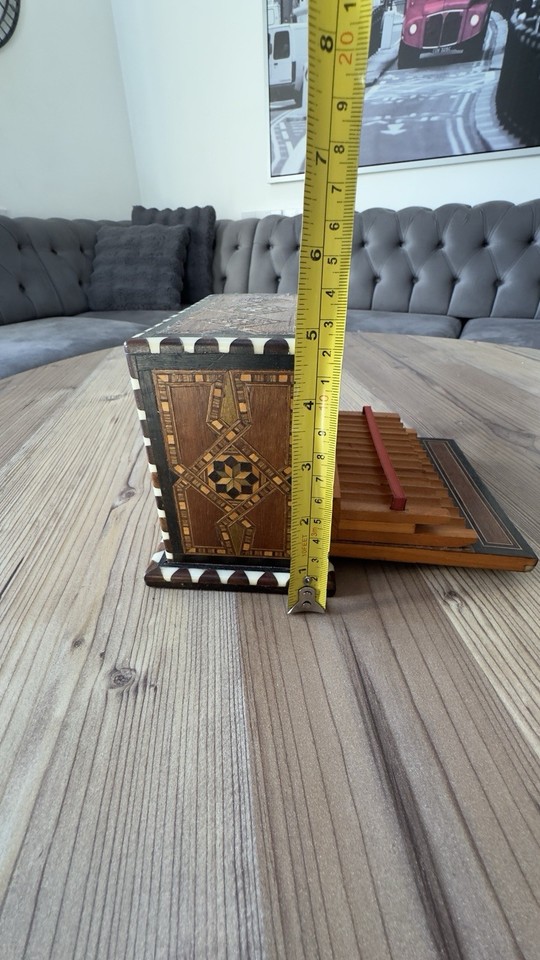 vintage wooden cigarette box | eBay UK