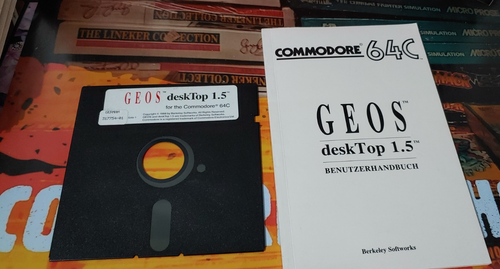 64er Geos Desktop 1.5 Diskette + Manual 100% ok (Commodore C 64 ...