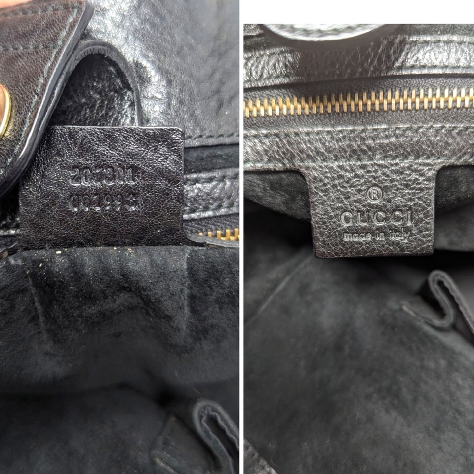 Gucci Babouska Hysteria Fall 2008 tote snakeskin fringe large black ...