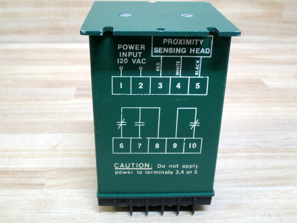 MC Technologies PS-111 Zero Speed Switch PS111 Green; Chipped Terminal ...