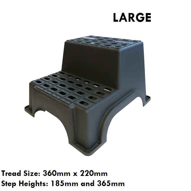 Milenco MGI Double Plastic Caravan Step Large Motorhome Camper | eBay UK