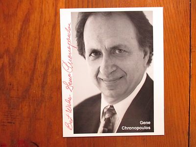 GENE CHRONOPOULOS ("Hustle/The Choirboys")Signed 8 X 10 Black & White ...