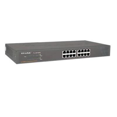 TP-LINK TL-SF1016, 16-Fast Ethernet Switch, Unmanaged, RJ45 Base-T ...
