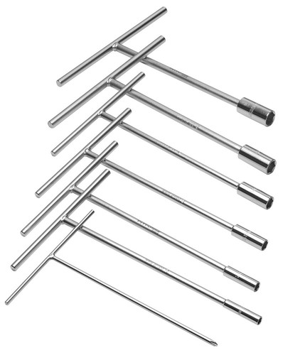 7pc Metric T-Handle T Handle Socket Wrench Tool Set 8-19mm Lifetime ...