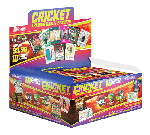 2024 2025 CA Traders Cricket BBL Trading Cards Factory Sealed Box 30 ...