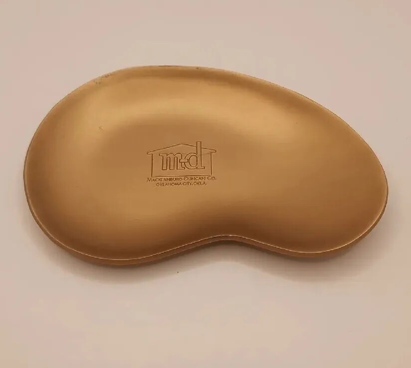Vintage Macklanburg-Duncan Copper Color Bean Shape Trinket Dish ...