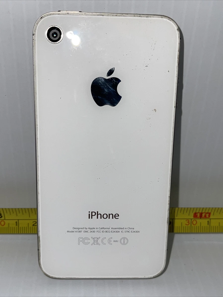 Broken White Iphone 4 Screen