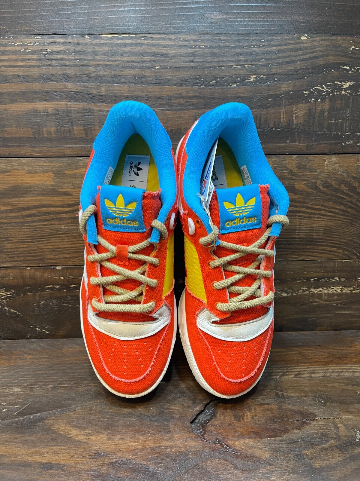 Adidas Simpsons Rivalry 86 Low Treehouse of Horror IE7180 Shoe Sneaker ...