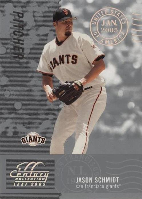 2005 Leaf Century Collection - Jason Schmidt #64 Post Marks Silver /100 ...