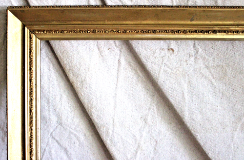 ANTIQUE FITS 11 X 13" PICTURE DOCUMENT MAP FRAME WOOD ARTS CRAFTS GOLD ...