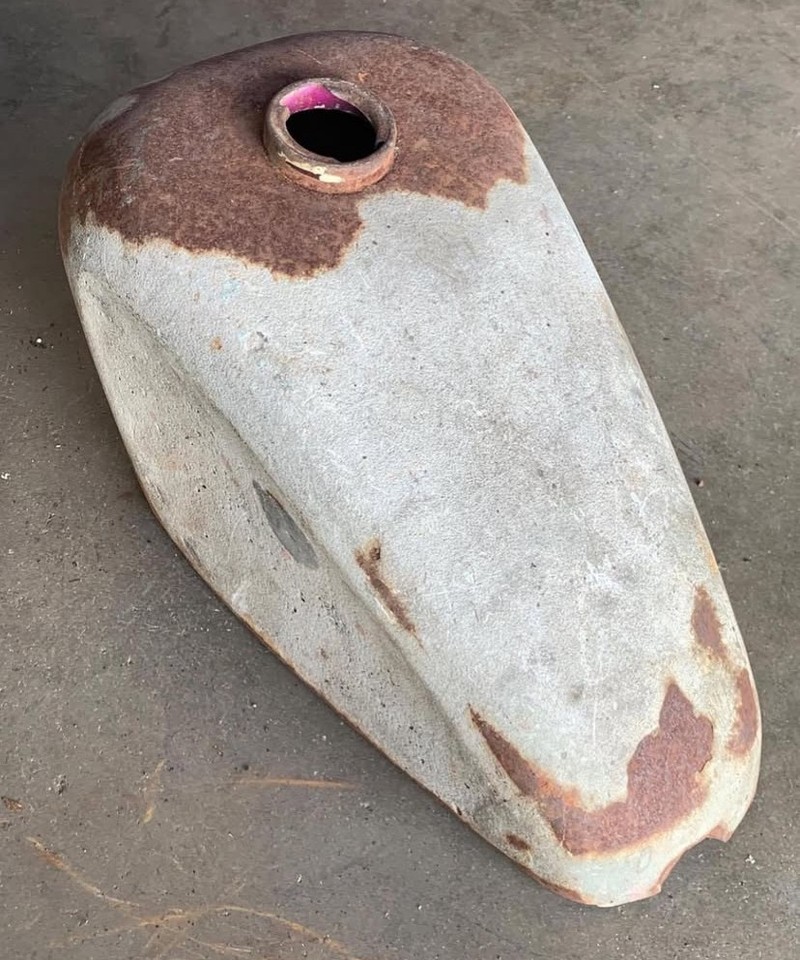 Harley Knucklehead Custom Chopper Sportster Survivor Gas Tank Panhead ...