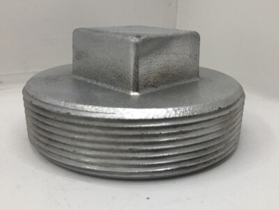 PLG105 CROUSE HINDS RIGID THREADED 4-INCHES PLUG WITH SQUARE HEAD | eBay