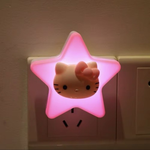 New Hello Kitty Sanrio Pink Plug-in Children’s Illuminating Bedside ...