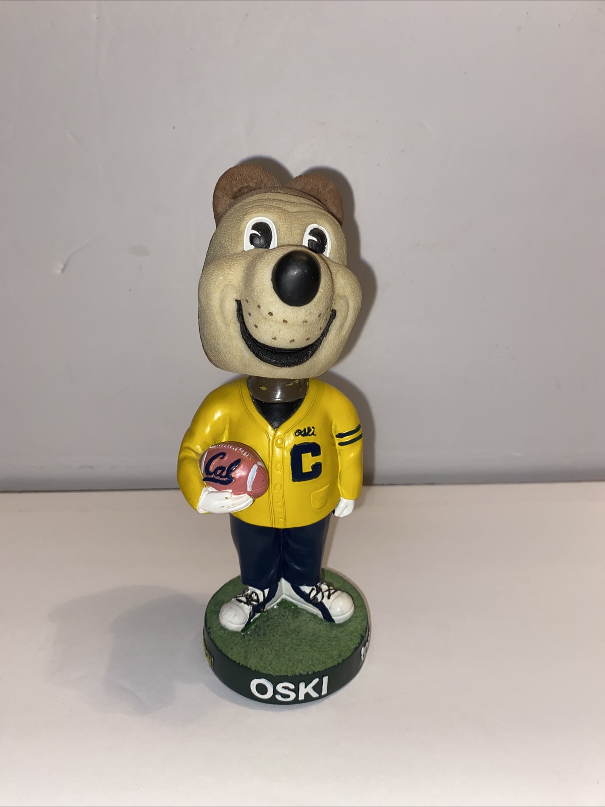 UC Berkeley Cal Bears 2001 Oski SGA mascot Bobblehead bobble 11/3 RARE ...