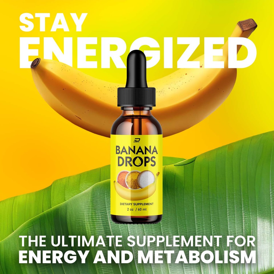 Banana Drops for Weight Loss Liquid Supplement, Banana Drops Official ...