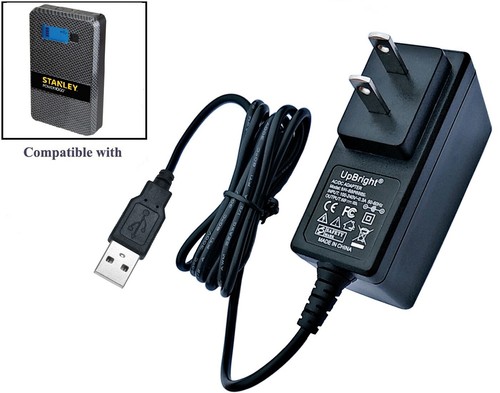5V AC Adapter For SS4LS Stanley POWERTOGO Car Jump Starter Simple 8000 ...