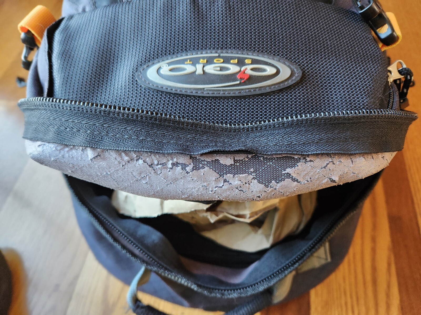 Vintage Early 2000's OGIO Sport SCRAMBLE Black Backpa… - Gem