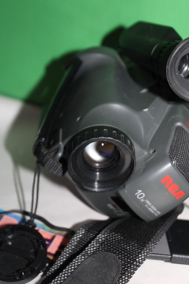 RCA 10X Video Zoom Lens Camcorder Small Wonder VHS C Video Tape ...