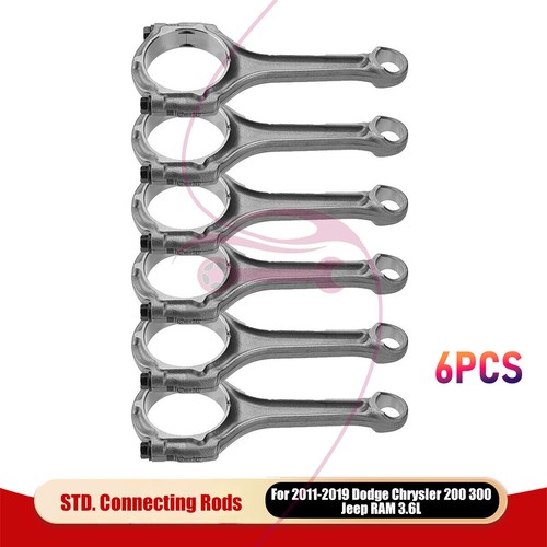 6Pcs For 2011-2024 Jeep Dodge Chrysler RAM 6 Cyl 3.6L Connecting Rod ...