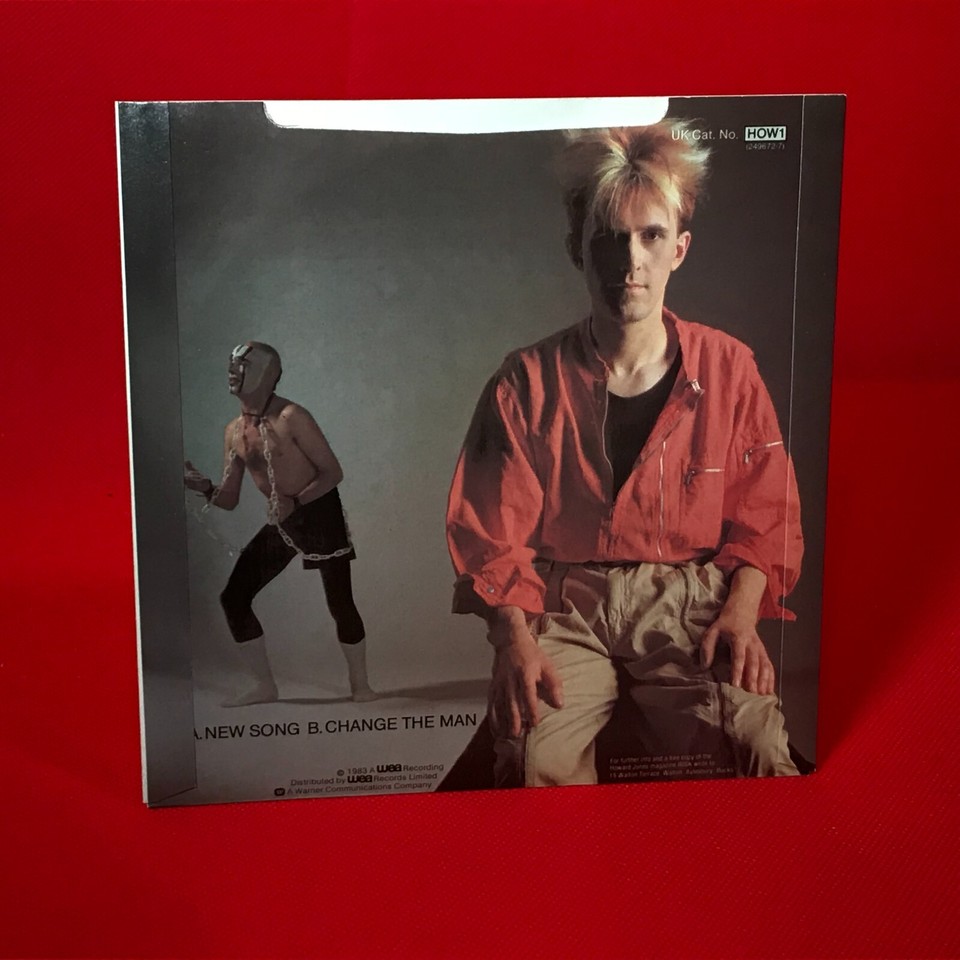HOWARD JONES New Song 1983 UK 7" vinyl single Change The Man original ...