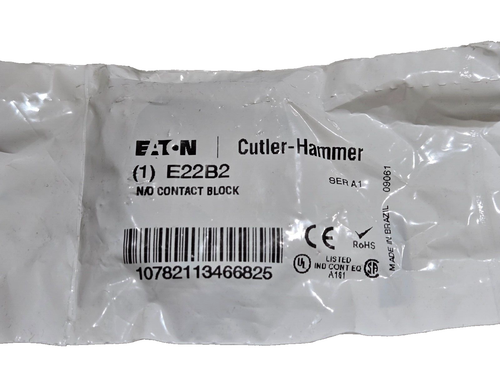 EATON E22B2 SER. A1 440V 2A Contact Block N.O NEW | eBay