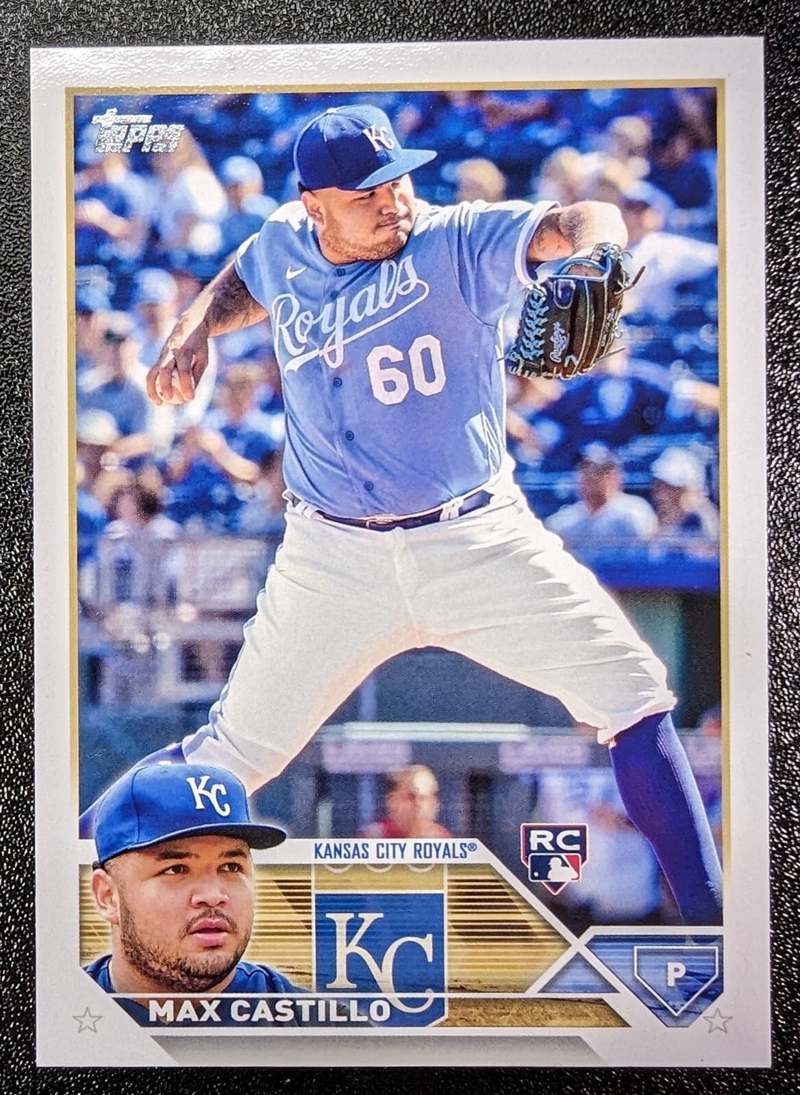2023 Topps Baseball Series 1 Max Castillo #251 Rookie Card Kansas City Royals | eBay