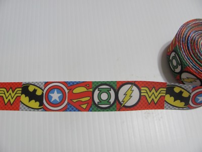 Superhero Symbol 1 inch Grosgrain Ribbon | eBay