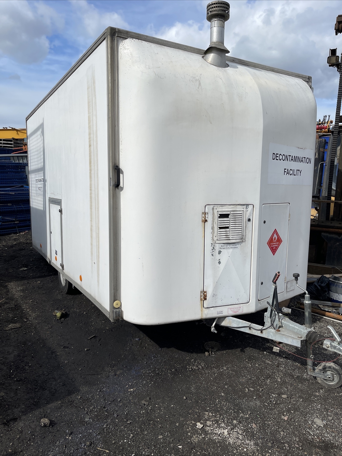 decontamination Trailer DCU Asbestos Unit | eBay UK